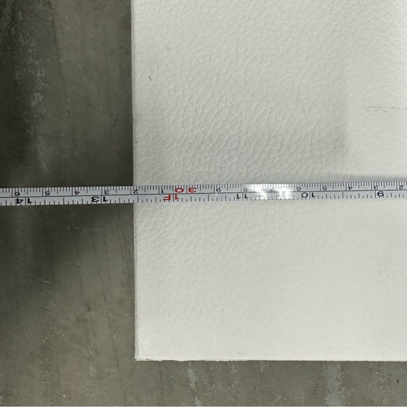 Dior | Other | Dior Textured White Box With Gold Logo | Poshmark